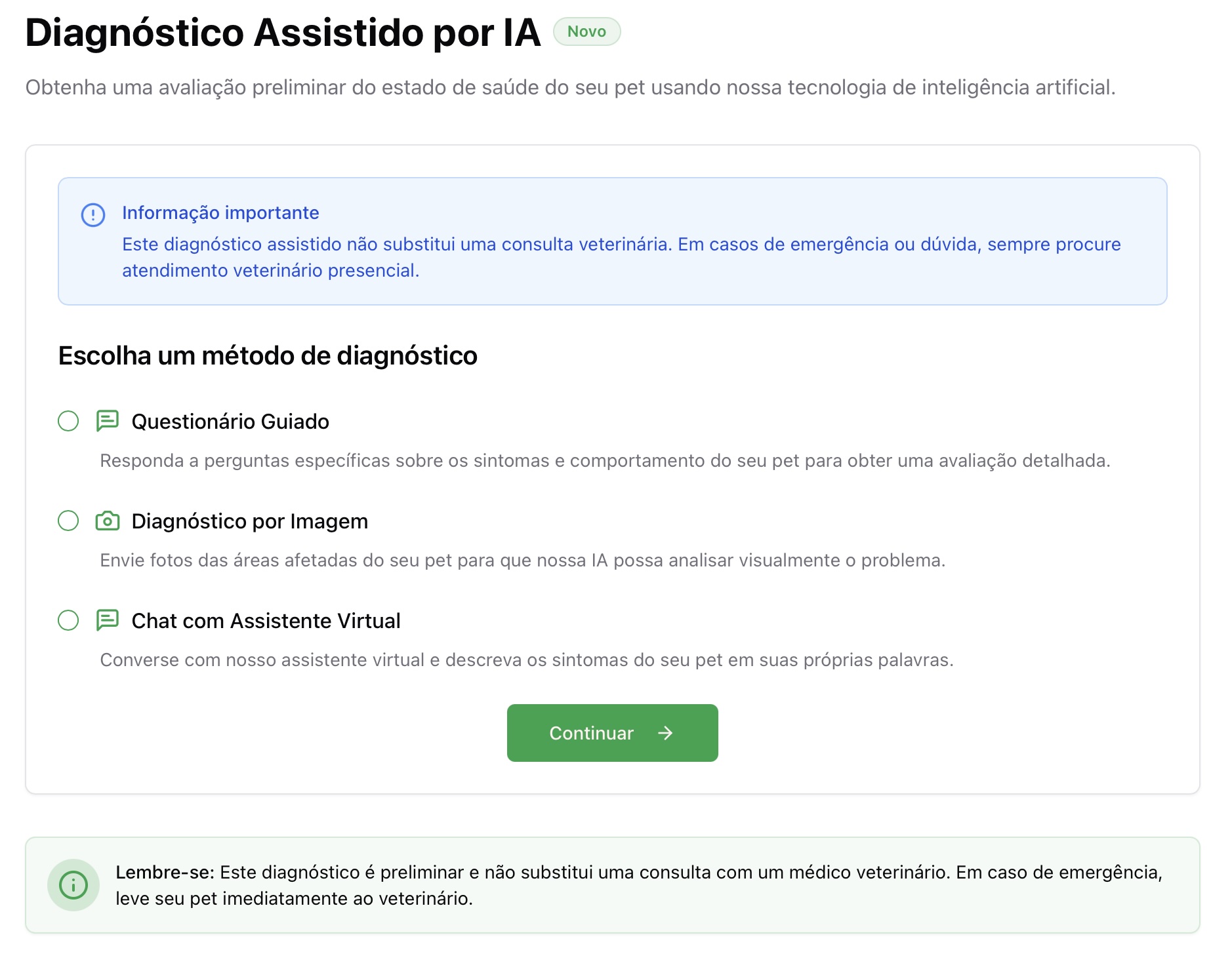Pet.IA - Cuidado inteligente para seu pet